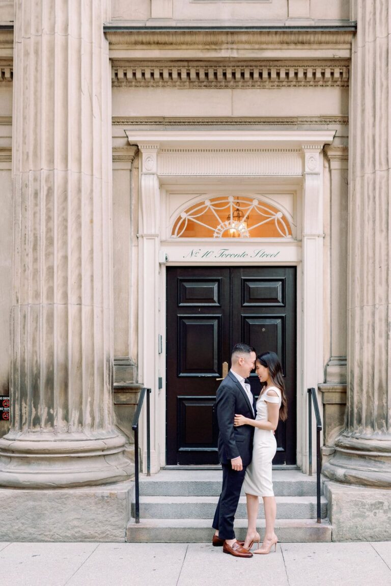 Modern Editorial Downtown Toronto Engagement Photos - Jacqueline James ...